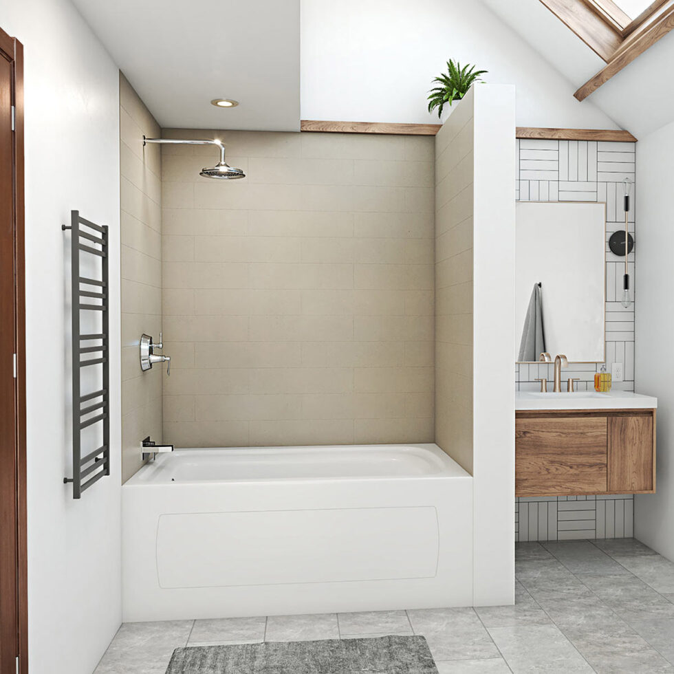 How to Decide on Shower Surrounds — Shower Tile, Shower Wall Panels, or ...